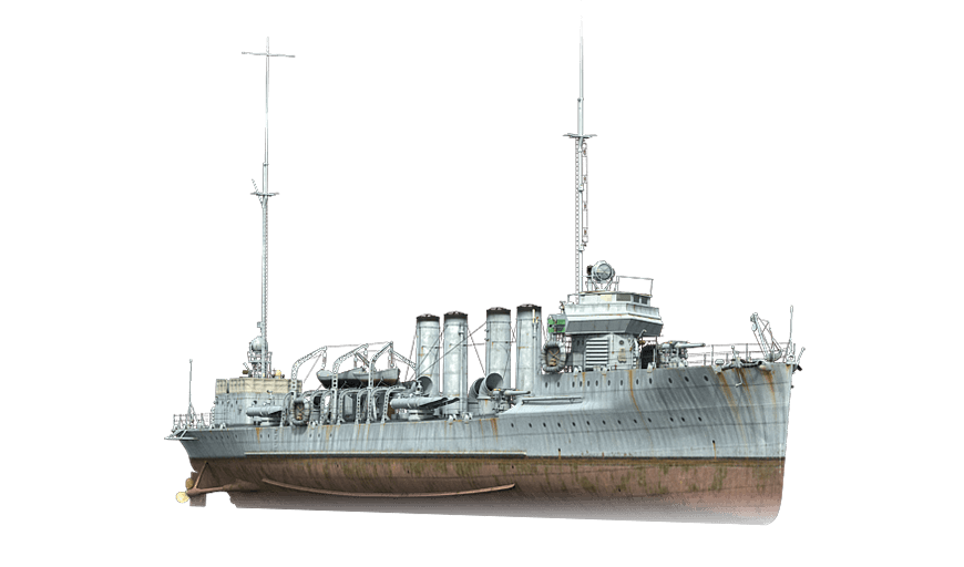 Sampson - Warships detailed statistics - WoWS Stats & Numbers - NA