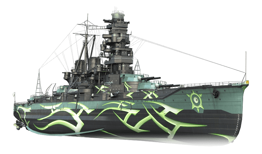 ARP Kirishima - Warships detailed statistics - WoWS Stats & Numbers - ASIA